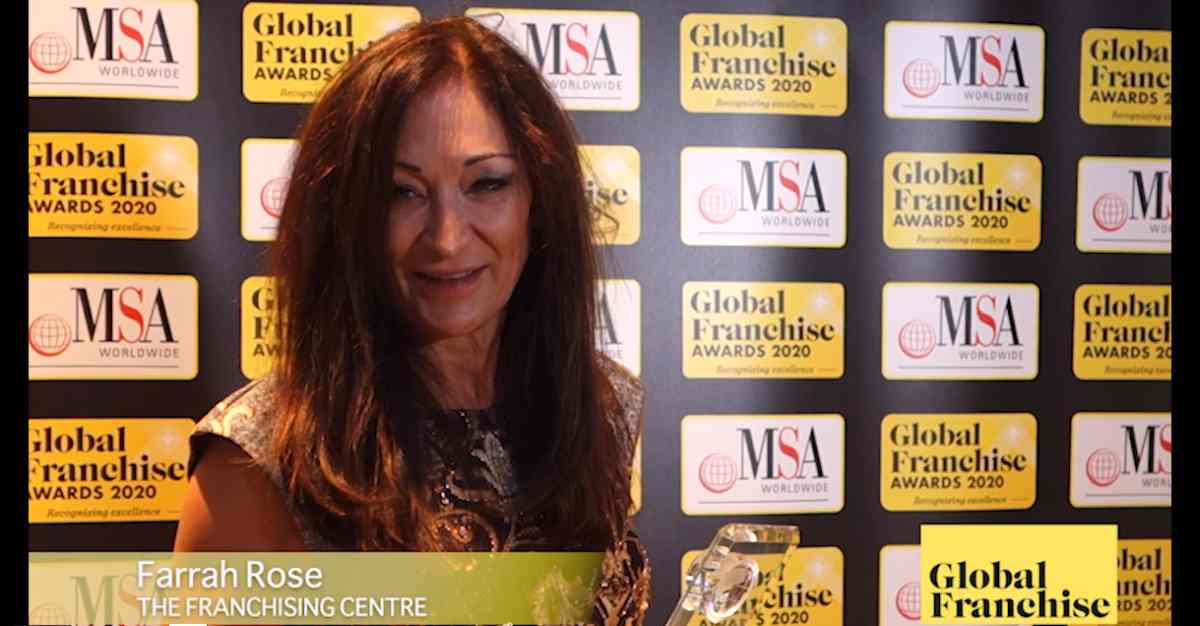 Farrah Rose on winning the Contribution to International Franchising ...