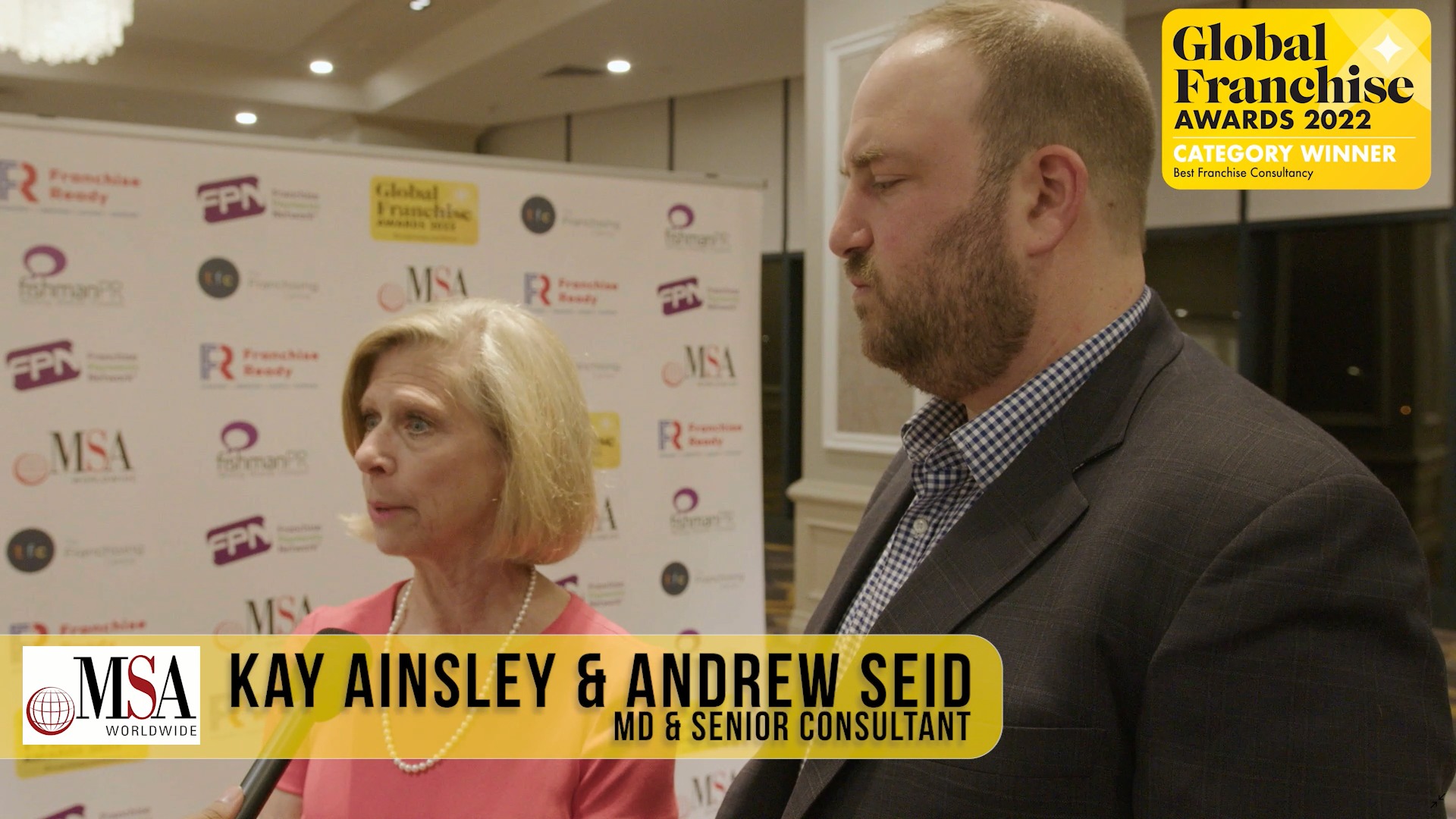 Kay Ainsley and Andrew Seid, MSA Worldwide, on why they decided to ...